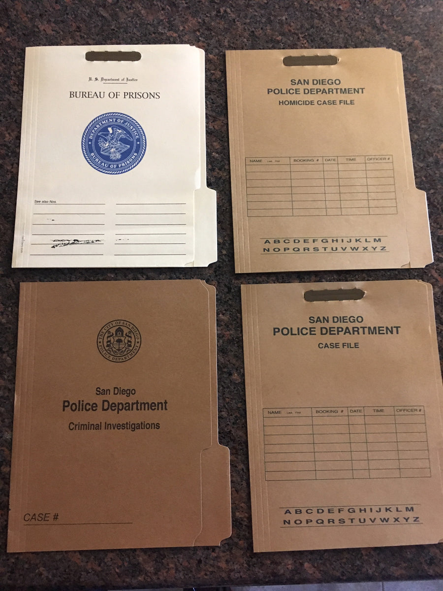Police Department Case File – MyLaserStop